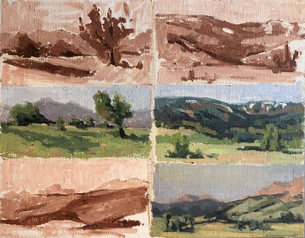 17 - NOTAN to Value Sketches - Kelly Sullivan Fine Art